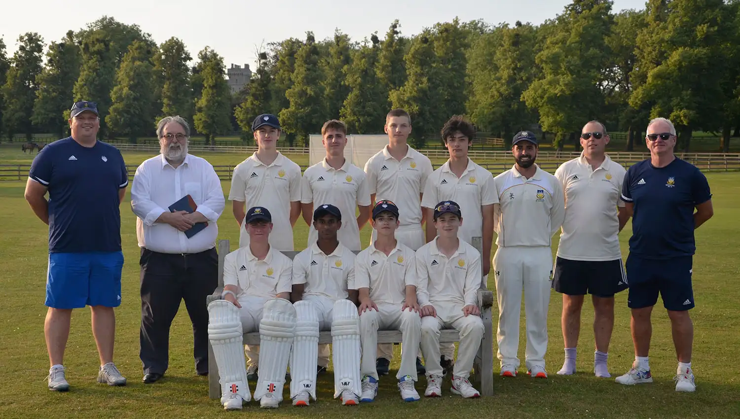 Bryanston cricketers claim victory over the Royal Household