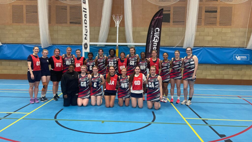 Royal Navy Netball Training