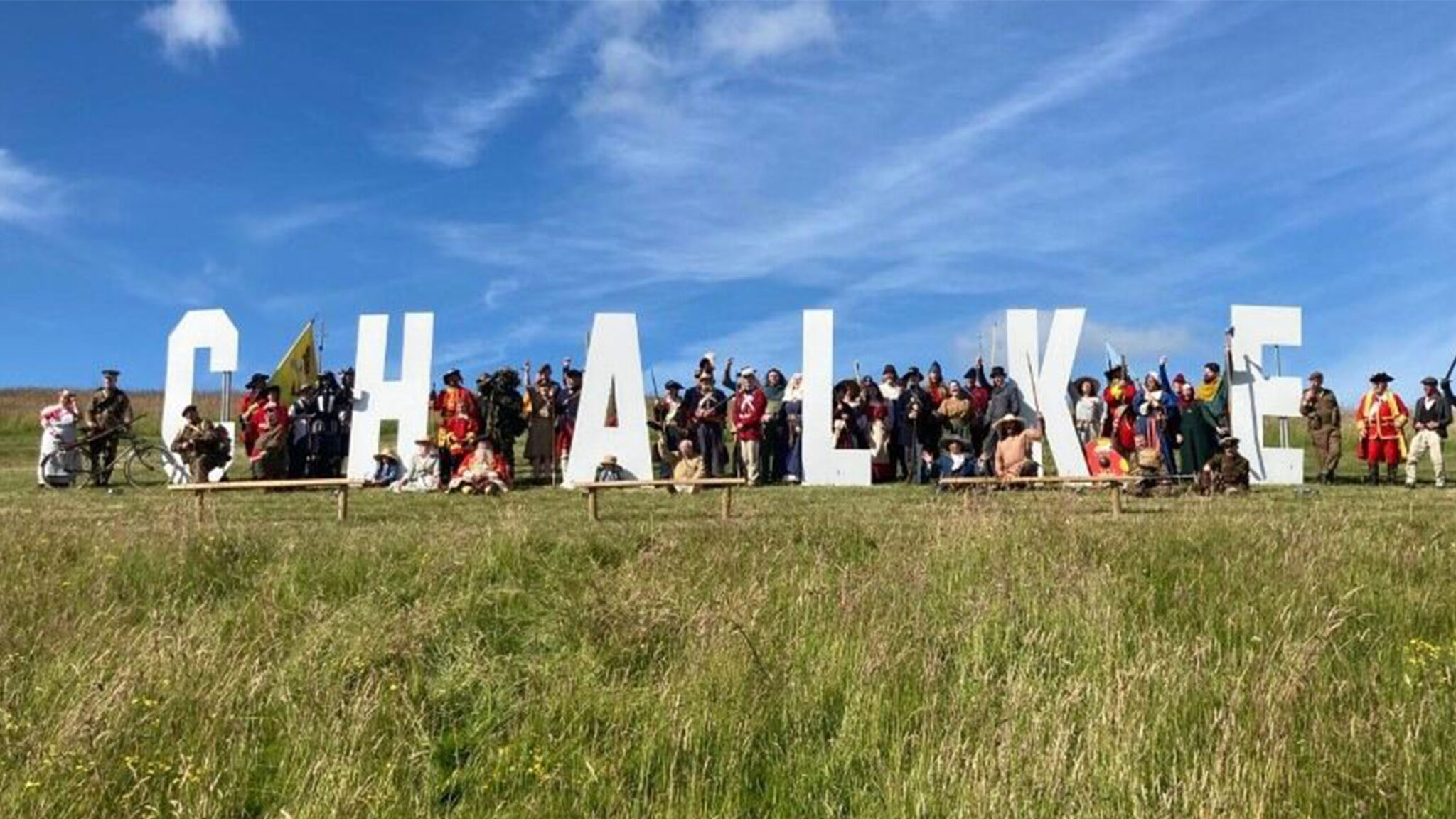 OB Tim Bouverie gives keynote talk at Chalke Valley History Festival