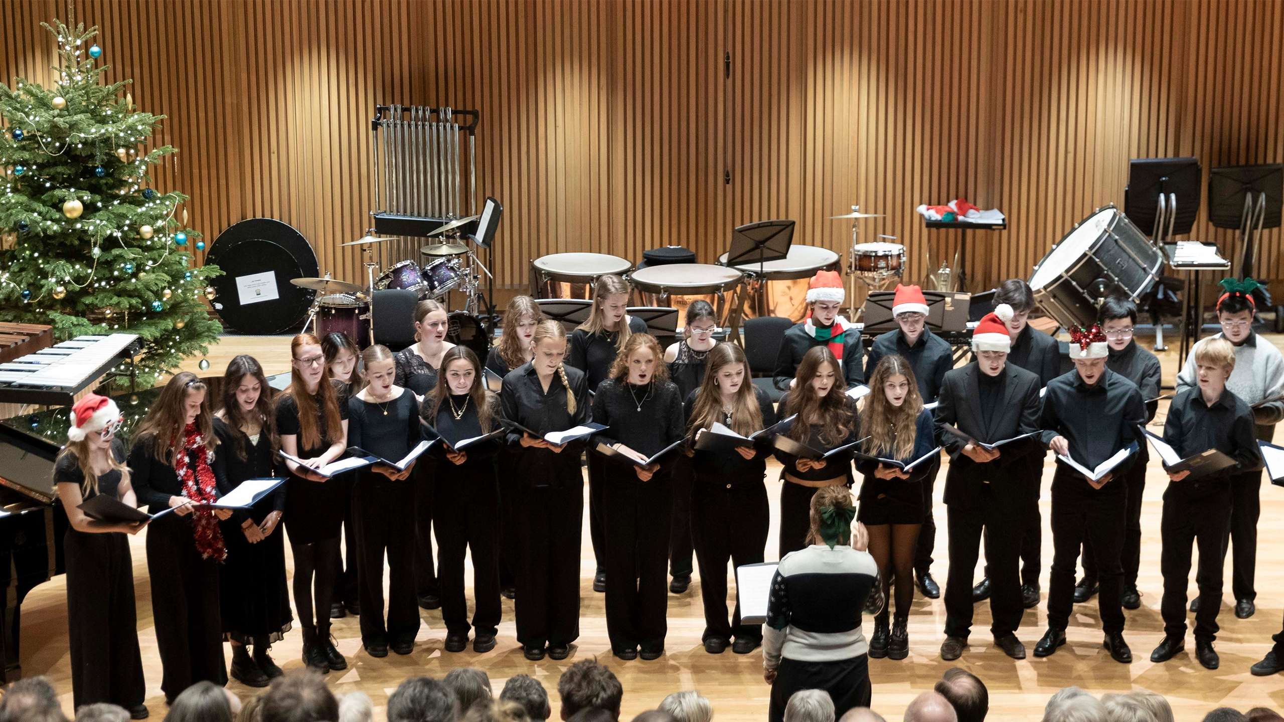 An evening of festive music at our end of term Christmas Concert